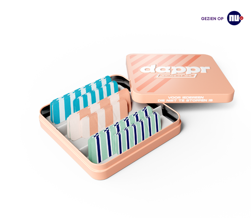 Dappr STRIPES Pleisters - Genezing in strepen